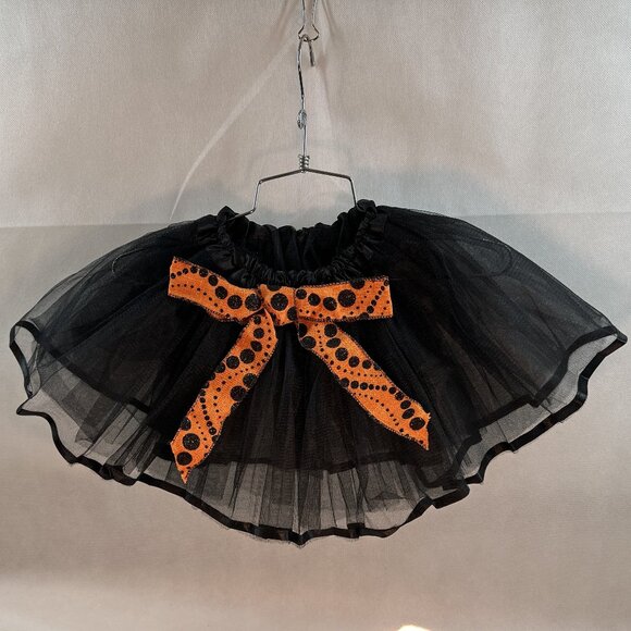 Costumes | Brand New Custom Tutu With Orange And Black Bow | Poshmark